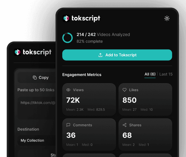 Instagram Transcript Generator - Free AI Tool | TokScript